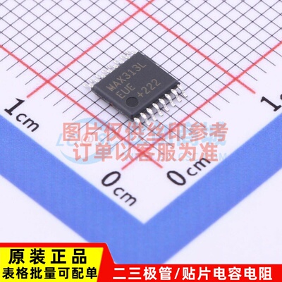 模拟开关多路复用器 MAX313LEUE+ TSSOP-16 MAXIM(美信) 原装