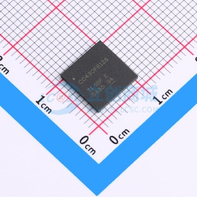 单片机(MCU/MPU) CC430F6126IRGCR QFN-64 TI德州 电子元器件配套