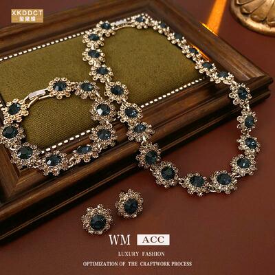 XKDDCT新款中古vintage套装银针