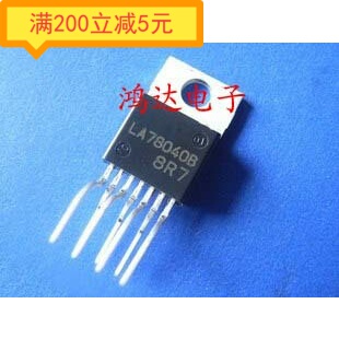 电子元件LA78040 LA78040B  D78040  场扫描集成块