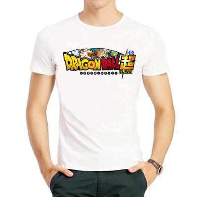 龙珠超T恤衫白色印花短袖儿童成人衣服Dragon Ball Super T-shirt