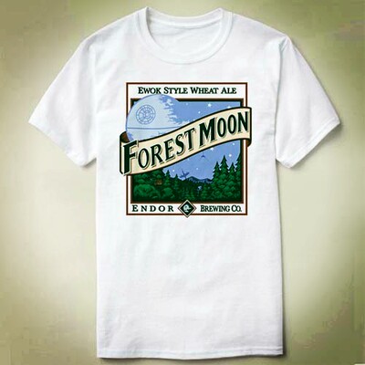 ForestMoon个性来图上衣上衣DIYteeT-ShirtT恤衣服6