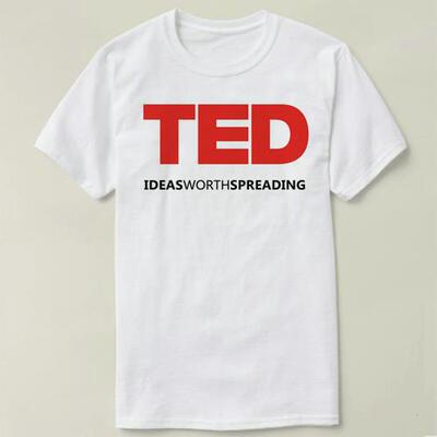 GEEK  programmer 极客 TED Ideas worth spreading  T-Shirt T恤