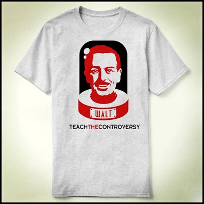 Teach the Controversy Walt Disney's Frozen Head T-Shirt T恤