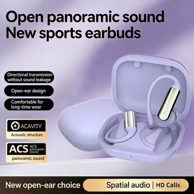 Wireless Bluetooth Earphones Ear Hook In-Ear Noise Reduction
