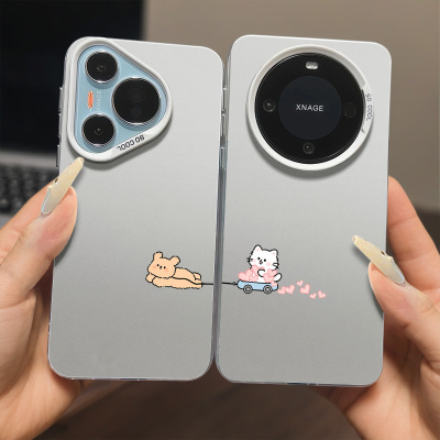 卡通iphone16promax适用苹果15情侣手机壳mate80华为p90magic8小米17红米K90oppofindx9proreno14VIVOIQOOZ11