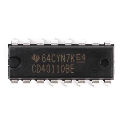 国产/进口直插 CD40110BE DIP-16 译码/锁存/显示驱动器芯片