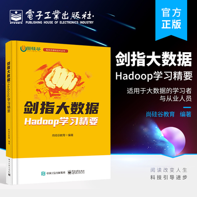 官方旗舰店 剑指大数据 Hadoop学习精要 基于Hadoop3.1.3HDFS MapReduce YARN的内核原理和调优方法教程 尚硅谷教育 电子工业出版