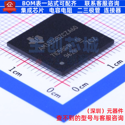 单片机(MCU/MPU/SOC) AM3352BZCZA60 SPBGA-N324 TI/德州 元器件