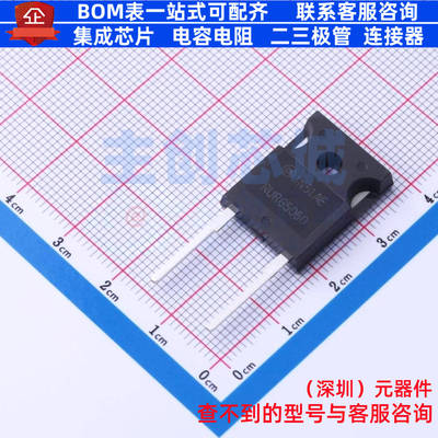 通用二极管 RURG5060 TO-247 onsemi(安森美) 电子元器件全新原装