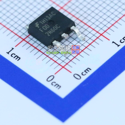 场效应管(MOSFET) FQD2N60CTM TO-252 onsemi(安森美) 电子元器件