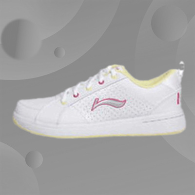 Lining/李宁正品女鞋春秋款轻便简约百搭时尚运动休闲鞋ATCE006