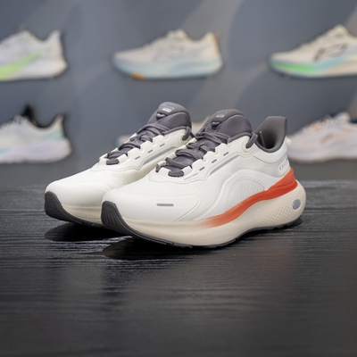 李宁正品2025新款女子缓震回弹时尚厚底防泼水休闲鞋AGLV084-7