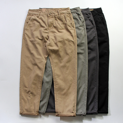 chino重磅厚实美式工装