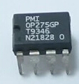 进口音频放大器 OP275GP 直插DIP-8 美国ADI经典发烧双运放