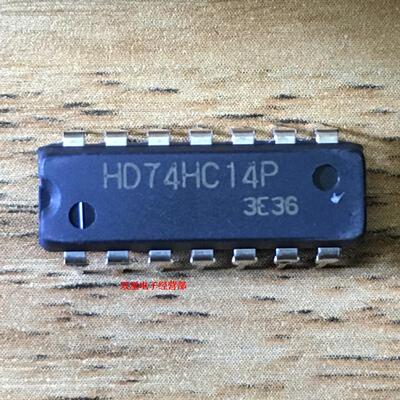 全新原装正品 HD74HC14P 74HC14 DIP14 直插14脚 集成电路芯片IC