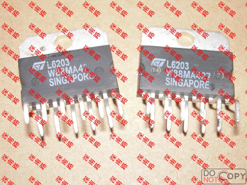 步进电机逻辑驱动芯片L6203 ST ZIP11进口原装 集成块 电子配件_虎窝淘