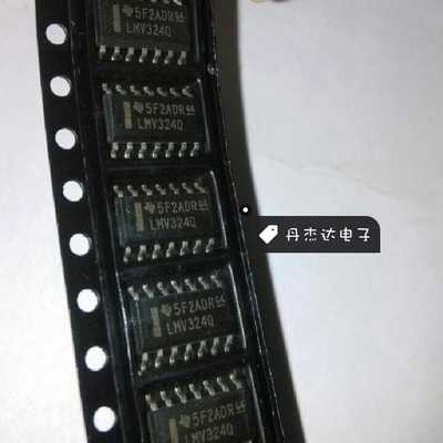 一级 LMV324QDR LMV324 SOP14运算放大器 TI  进口原装