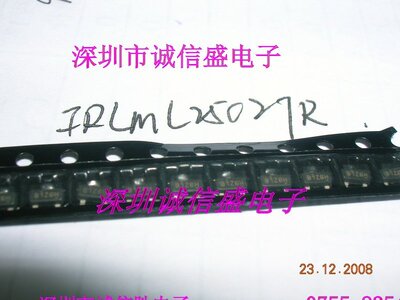 贴片场效应管IRLML2502TRPBF IRLML2502 印字00BF IR进口全新芯片