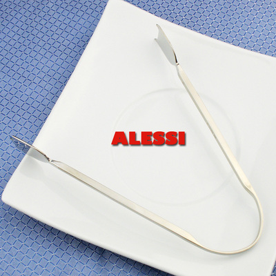 alessi意大利18/10锻打dry冰夹