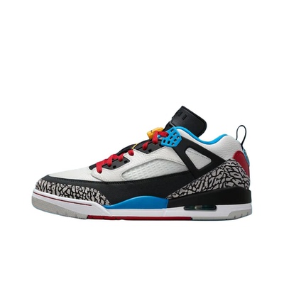 Jordan黑白男款低帮篮球鞋