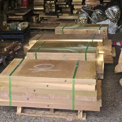 铝青铜板QAL9-4国标耐磨10-4/9-2铝青铜棒铜套滑块高力黄铜模具板