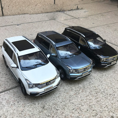 1:18 原厂汽车模型 广汽传祺 GS8 Trumpchi 2016款 仿真合金收藏