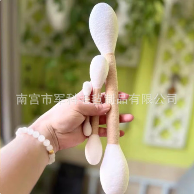 亚马逊可爱实用创意奇趣个性Cat Toys with Catnip猫咪超大号棉签