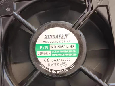XINDAFAN XD17251AC XD15050A2HS 220V 15cm 15050  电焊机风扇