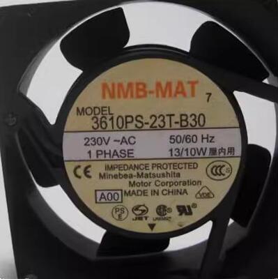 原装 NMB 3610PS-23T-B30 230V 13/10W 9cm9225 交流铝框散热风扇