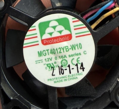 全新永立MGT4012YB-W10 12V 0.16A 4020 4CM厘米机箱散热风扇