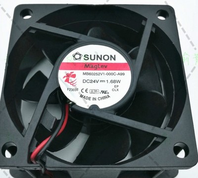 SUNON建准 MB60252V1-000C-A99 6025 6CM 24V变频器 磁浮轴承风扇