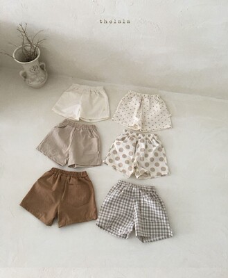 新款2026夏装男女宝中高腰棉薄款婴儿百搭休闲短裤