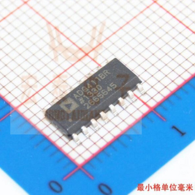 ADG411 ADG411BRZ ADG411BR SOP16封装 模拟开关芯片 全新