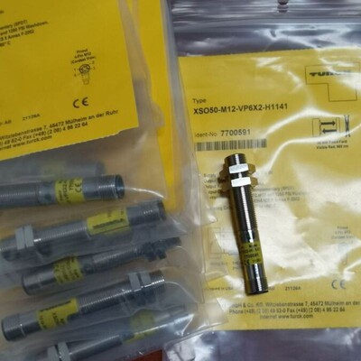 图尔克光电传感器XSO50-M12-VP6X2-H1141 M12PFF50Q8 假一罚十