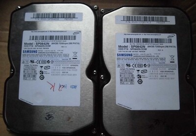 工业韩国 SP0842N 80G 3.5寸IDE并口三星硬盘7200rpm/2m/pata