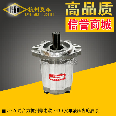 老款合力杭州等叉车液压齿轮泵
