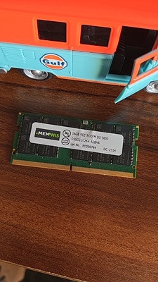 MEMPHIS 16GB DDR5 5600 ECC SODIMM 笔记本内存条 拆机 原装正品