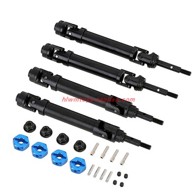 Slash4x4 2WD环奇727死老鼠短卡配件雷魔CVD黑钢加硬花键传动轴