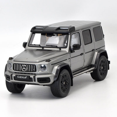 ISCALE1：18 BENZ AMG SUV奔驰 G63 4*4 越野车仿真合金汽车模型