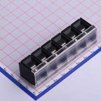 KF78C-13.0-6P 栅栏式接线端子 13mm 1x6P 每排P数:6 排数:1 直针
