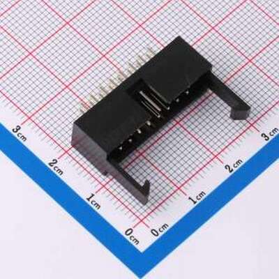 DS1013-01-16SSiB-B IDC刺破式连接器(牛角/简牛) 2.54mm 2x8P 排