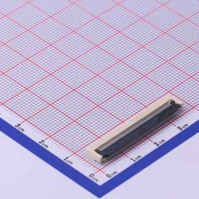 FPC05060-43201 FFC/FPC连接器 间距:0.5mm P数:60P 翻盖式 下接