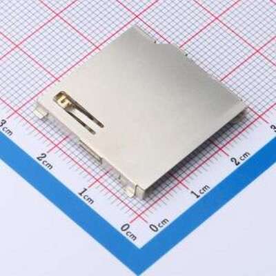 ZX-SD-282.8Y SD卡/存储卡连接器 拔插式 标准SD卡 卡座 SMD