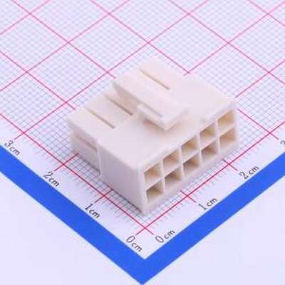 39012105 胶壳(线对板/线对线) 4.2mm 2x5P P=4.2mm
