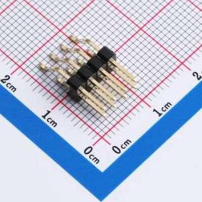 X6521WRS-2x04H-C60D75 排针 2x4P 间距:2.54mm 方针 SMD,P=2.54m