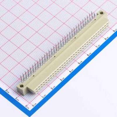 9001-34641C00A 板对板与背板连接器 间距:2.54mm PIN:64P 母 弯