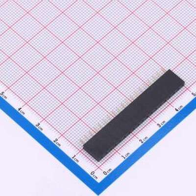 HC-PM254-8.5H-1x19PZ 排母 1x19P 间距:2.54mm 直插 插件,P=2.54