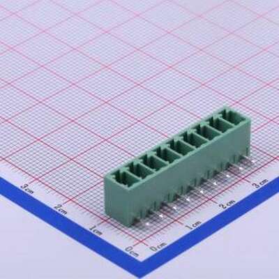 JL15EDGRC-38109G01 插拔式接线端子 1x9P 3.81mm 排数:1 每排P数