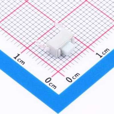 TP15012650 轻触开关 3X6X5.0H 立式插件 260克力 白色按钮 DIP